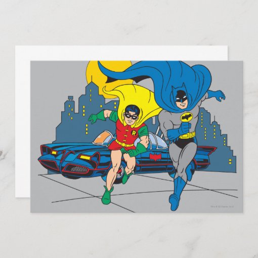 Batman And Robin Running | Zazzle