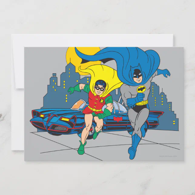 Batman And Robin Running | Zazzle
