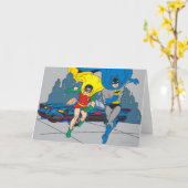 Batman And Robin Running Card | Zazzle