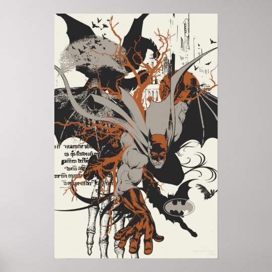 Batman and Tree Poster | Zazzle.com