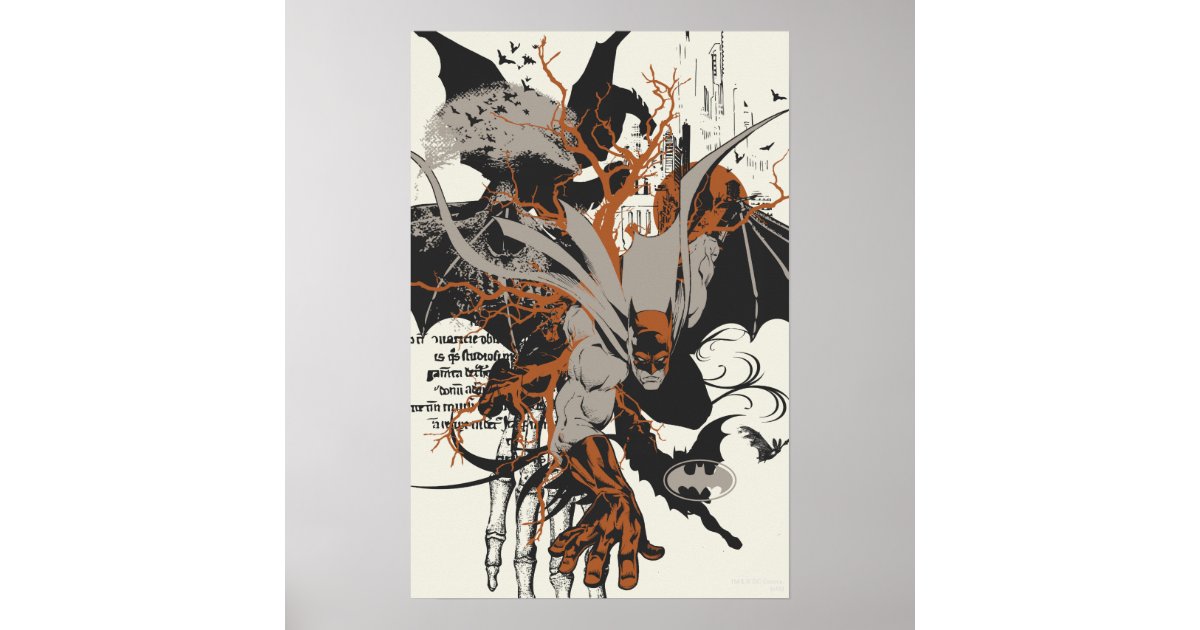 Batman and Tree Poster | Zazzle