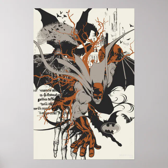 Batman and Tree Poster | Zazzle
