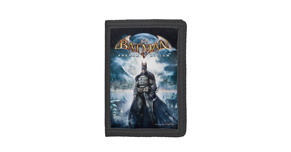 Batman: Arkham Asylum | Game Cover Art Trifold Wallet | Zazzle