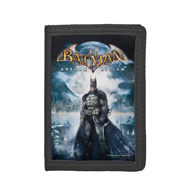 Batman: Arkham Asylum | Game Cover Art Trifold Wallet | Zazzle