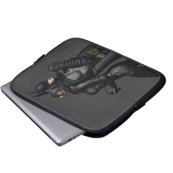 Batman Arkham City | Batman and Catwoman Laptop Sleeve | Zazzle