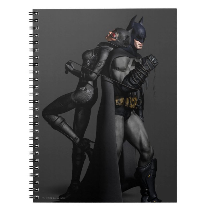 Batman Arkham City | Batman and Catwoman Notebook | Zazzle