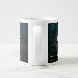 Batman Arkham Knight Gotham Logo Large Coffee Mug | Zazzle