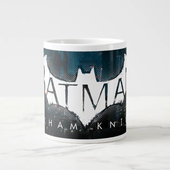 Batman Arkham Knight Gotham Logo Large Coffee Mug | Zazzle