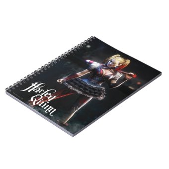 Batman Arkham Knight | Harley Quinn with Bat Notebook | Zazzle