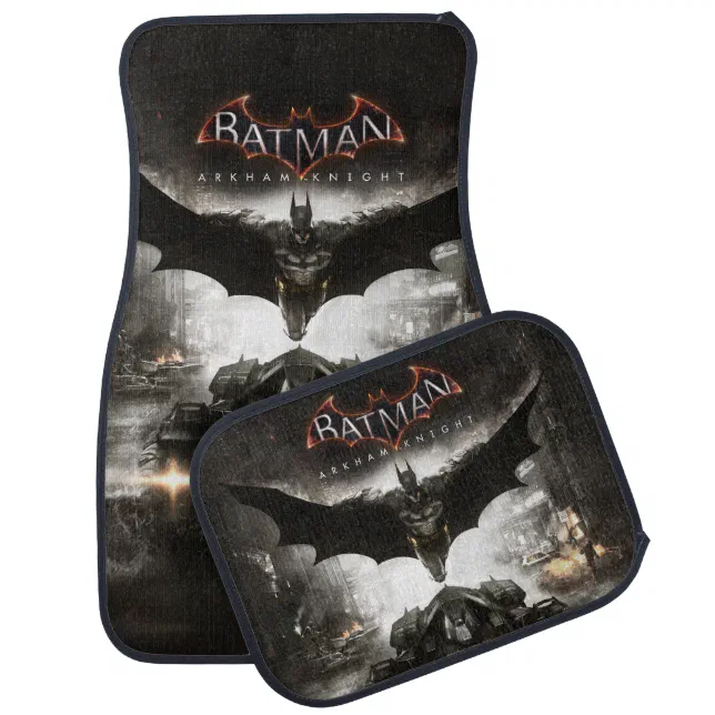 Batman Arkham Knight Key Art Car Floor Mat | Zazzle