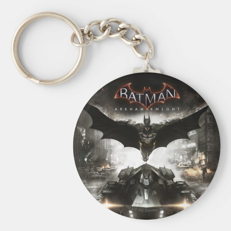 Batman Arkham Knight Key Art Keychain | Zazzle