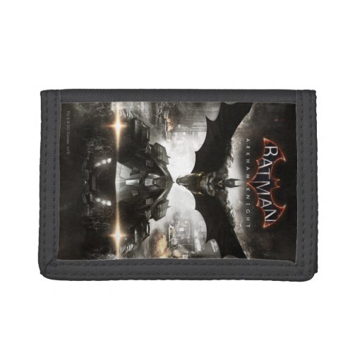 Batman Arkham Knight Key Art Tri-fold Wallet | Zazzle