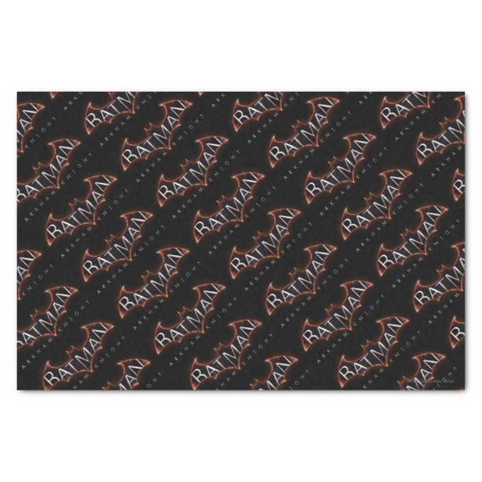 Batman Arkham Knight Logo Tissue Paper | Zazzle.com