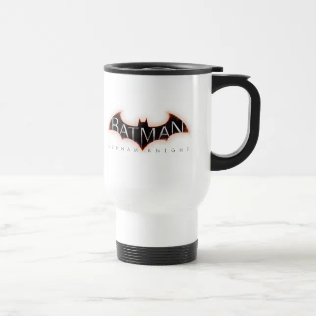 Batman Arkham Knight Logo Travel Mug | Zazzle