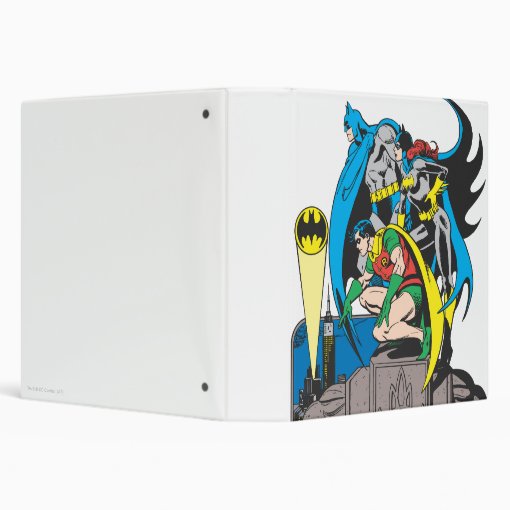Batman/Batgirl/Robin 3 Ring Binder | Zazzle