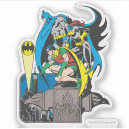 Batman/Batgirl/Robin Sticker | Zazzle