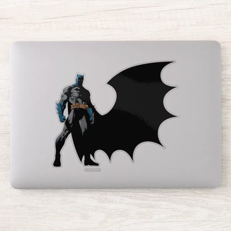 Batman - Black Cape Sticker | Zazzle