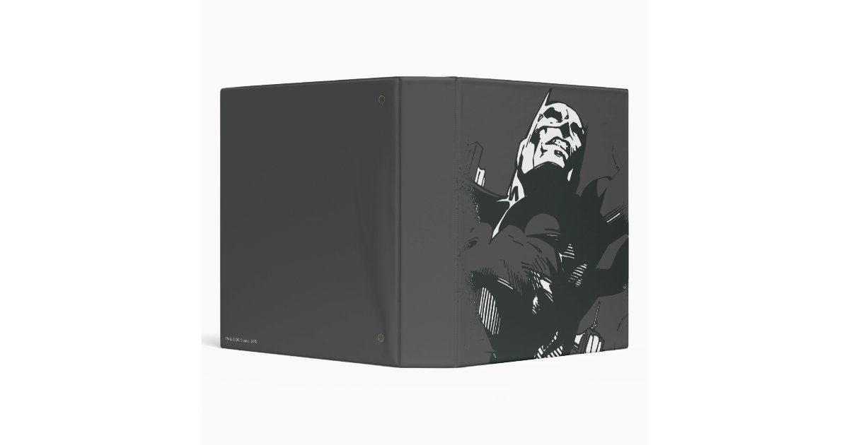 Batman Black & White Graffiti Stencil Binder | Zazzle