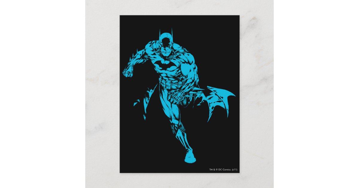 Batman Blue Postcard | Zazzle