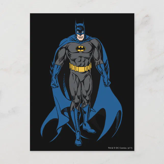 Batman Classic Stance Postcard | Zazzle