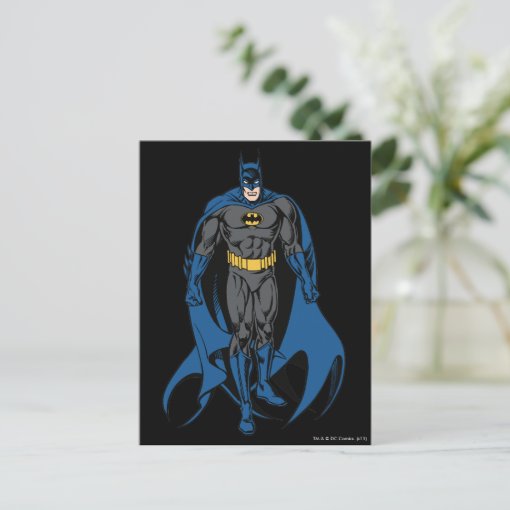 Batman Classic Stance Postcard | Zazzle