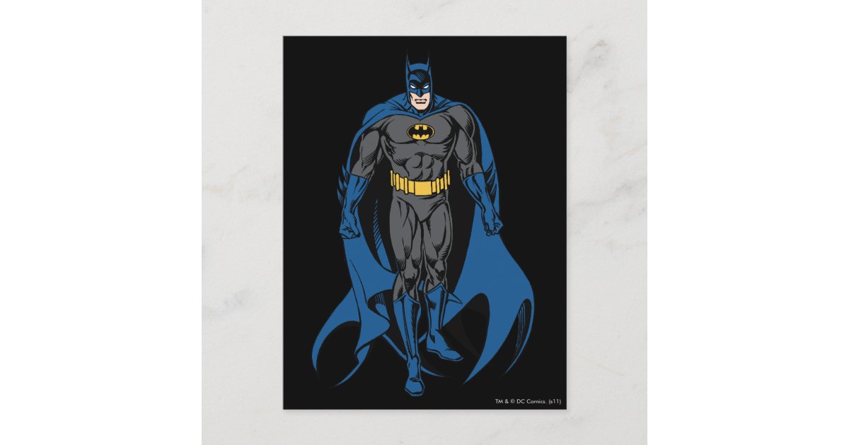 Batman Classic Stance Postcard | Zazzle
