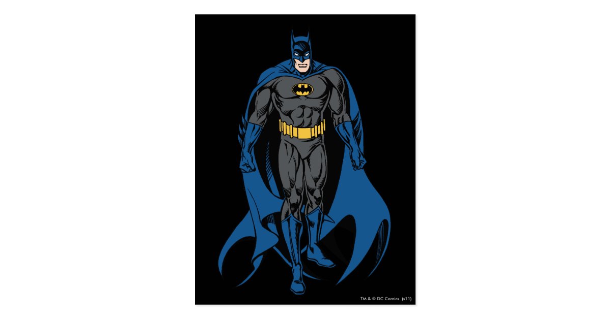 Batman Classic Stance Postcard | Zazzle.com