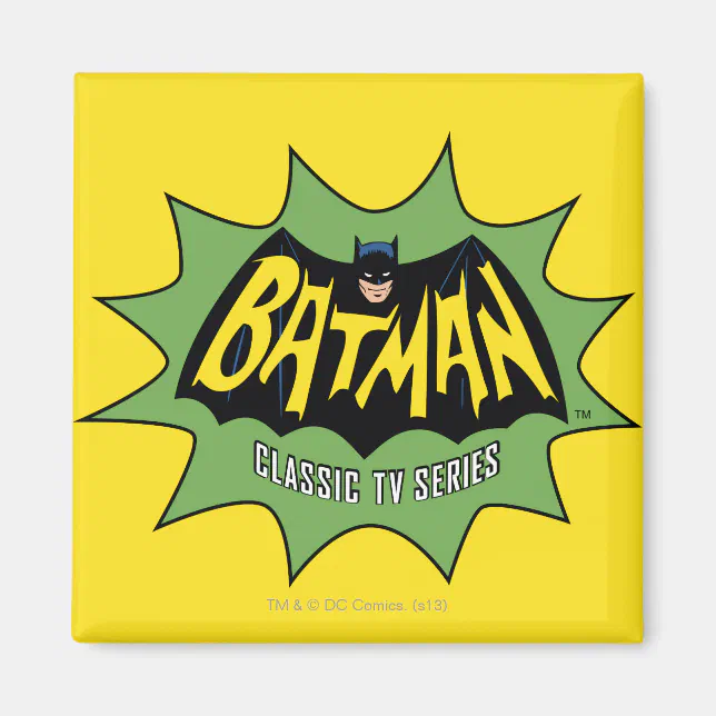 Batman Classic TV Series Logo Magnet | Zazzle