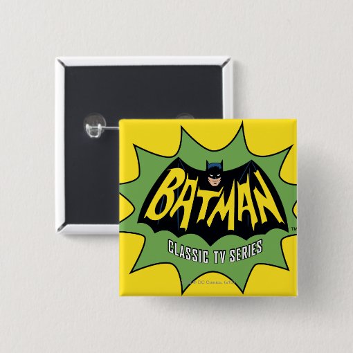 Batman Classic TV Series Logo Pinback Button | Zazzle