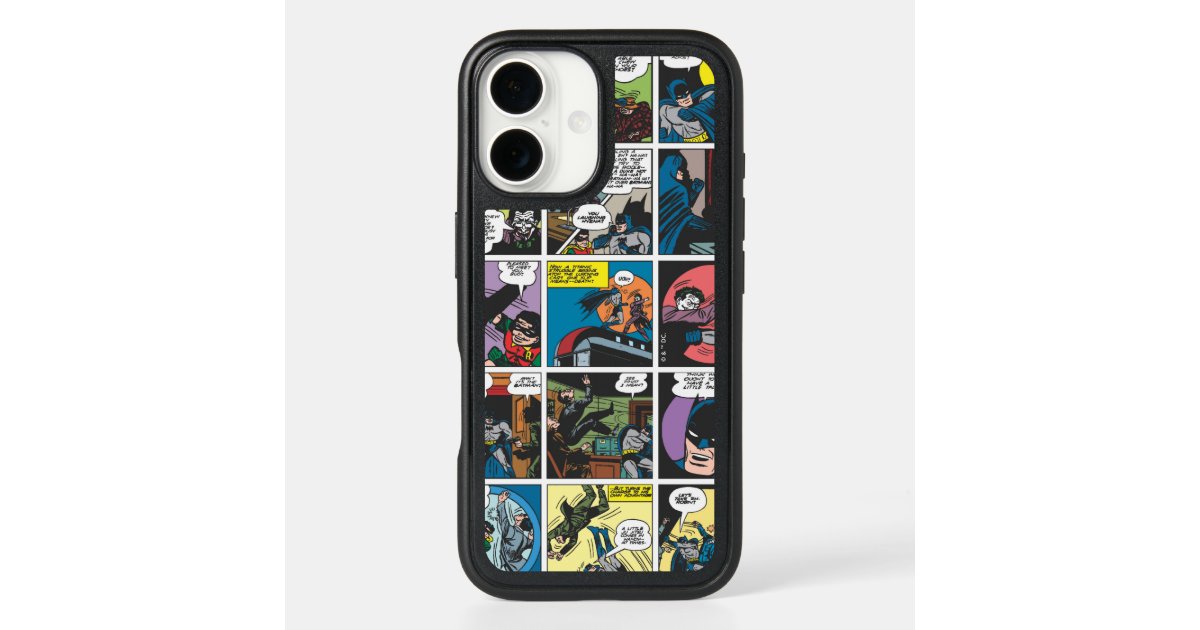 Batman Comic Panel 5x5 Otterbox iPhone Case | Zazzle
