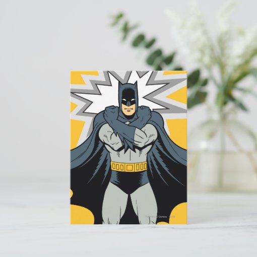 Batman Cross Arms Postcard | Zazzle