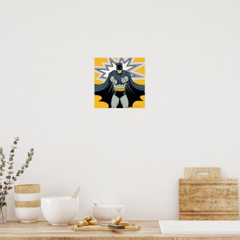 Batman Cross Arms Poster | Zazzle