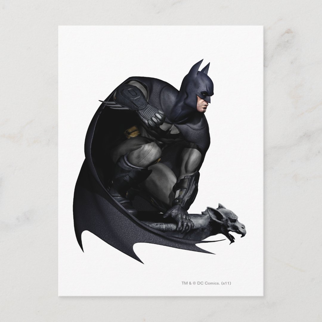 Batman Crouching Postcard | Zazzle