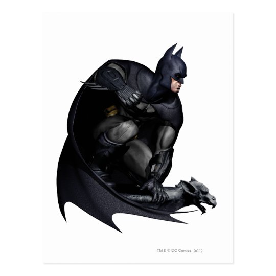 Batman Crouching Postcard | Zazzle.com