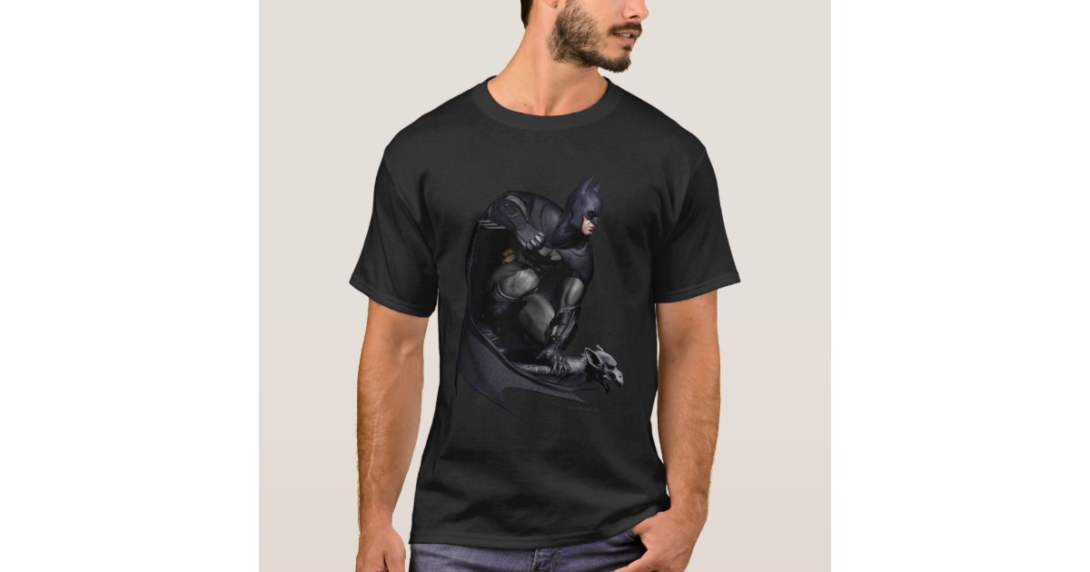Batman Crouching T-Shirt | Zazzle
