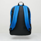 Batman | Cyan Stripes Symbol Port Authority® Backpack | Zazzle