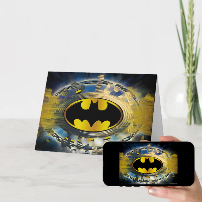 Batman Decorated Logo Card | Zazzle