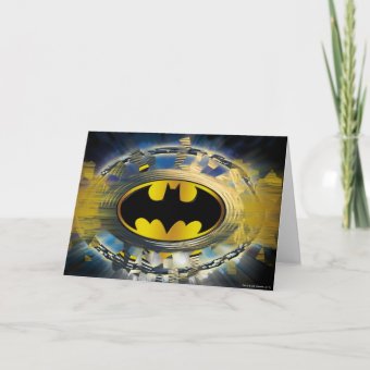 Batman Decorated Logo Card | Zazzle