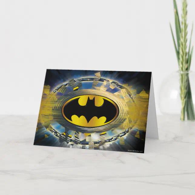 Batman Decorated Logo Card | Zazzle