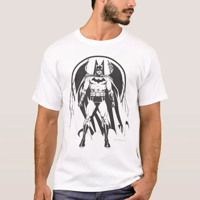 Batman from logo T-Shirt | Zazzle