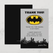 Batman Gotham City | Birthday Thank You | Zazzle