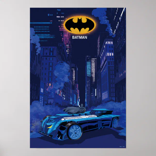 Batman Gotham City Night Patrol Poster | Zazzle