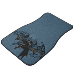 Batman Gotham City Paint Drip Graphic Car Floor Mat | Zazzle