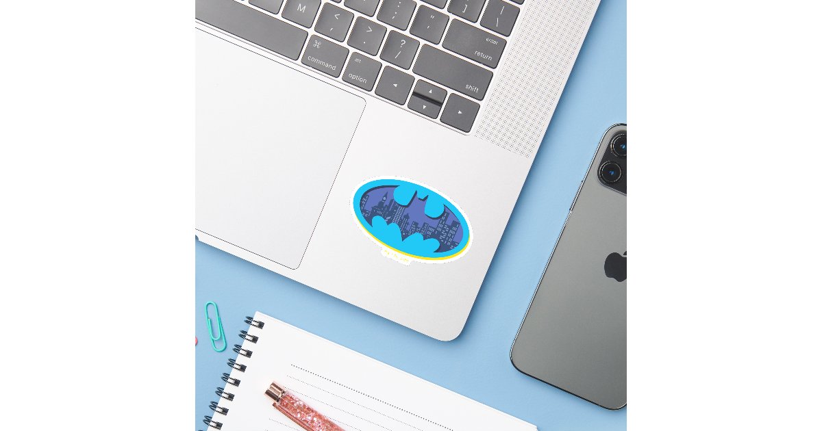 Batman | Gotham City Symbol Sticker | Zazzle