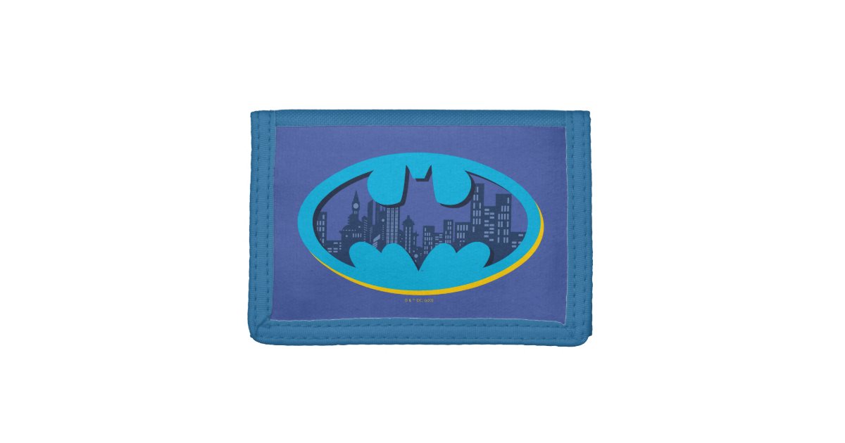 Batman | Gotham City Symbol Trifold Wallet | Zazzle