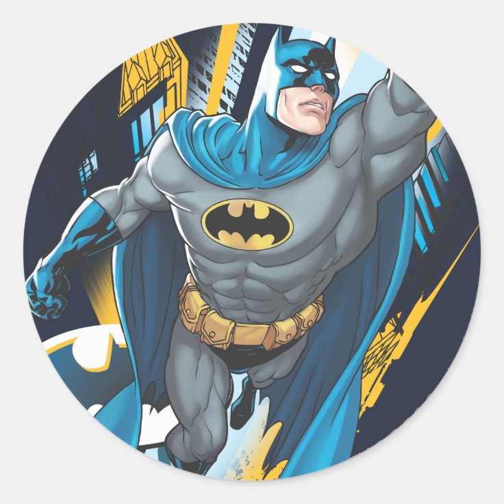 Batman Gotham Guardian Classic Round Sticker | Zazzle
