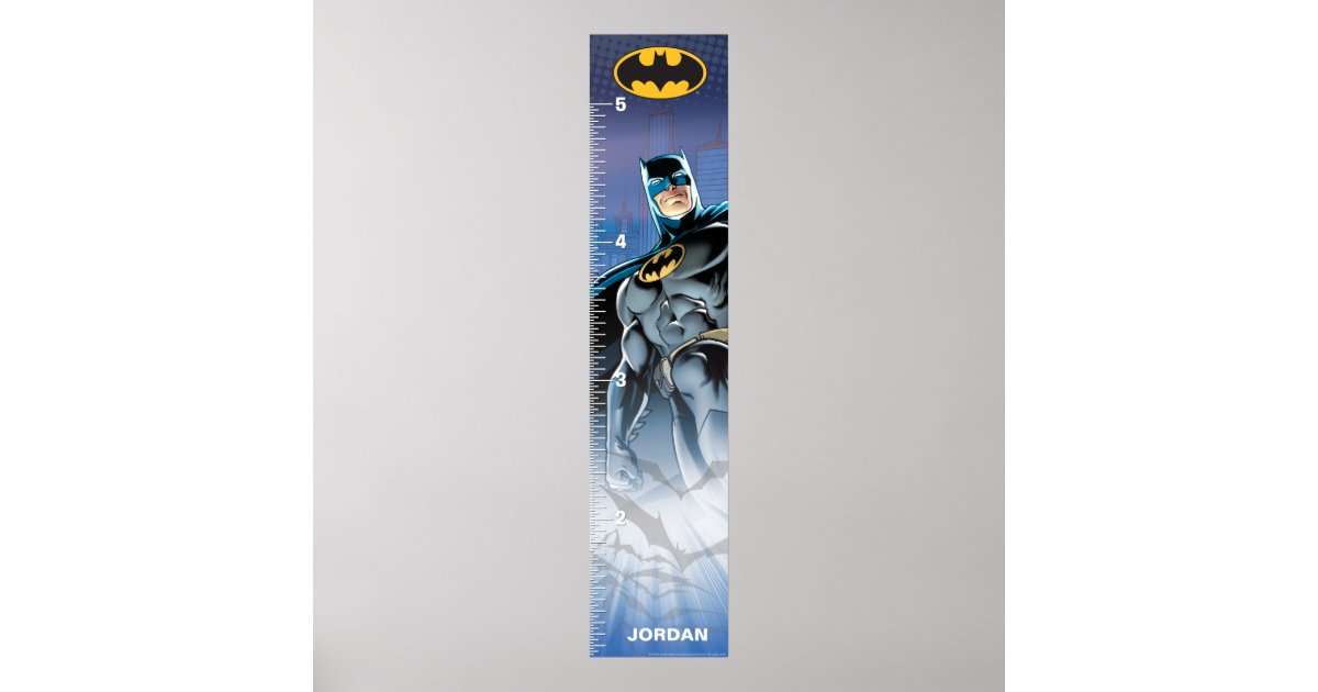 Batman | Growth Chart | Zazzle
