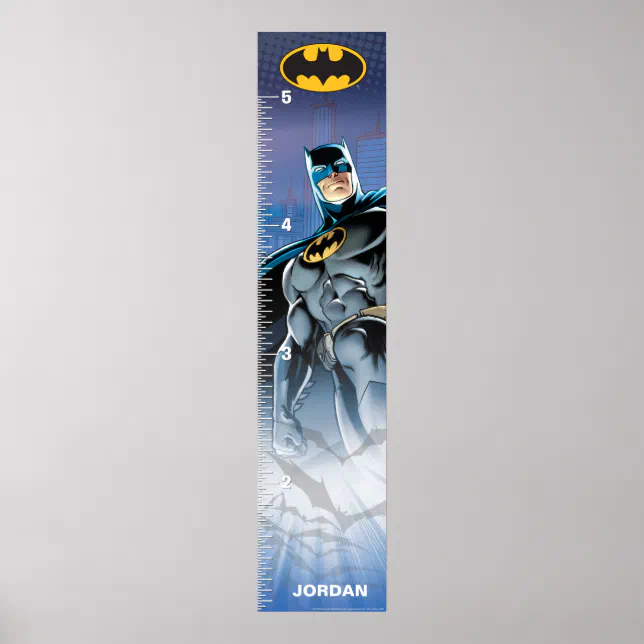 Batman | Growth Chart | Zazzle