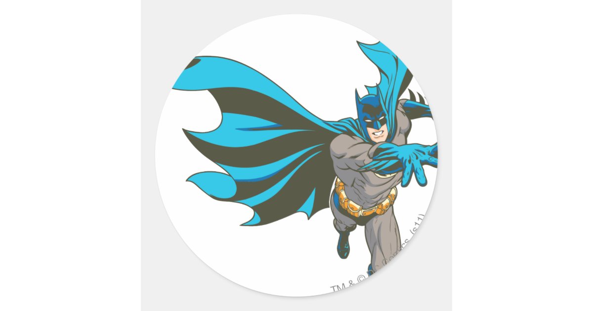 Batman Hand Out Classic Round Sticker | Zazzle