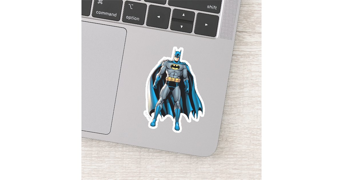Batman Heroic Stance Sticker | Zazzle